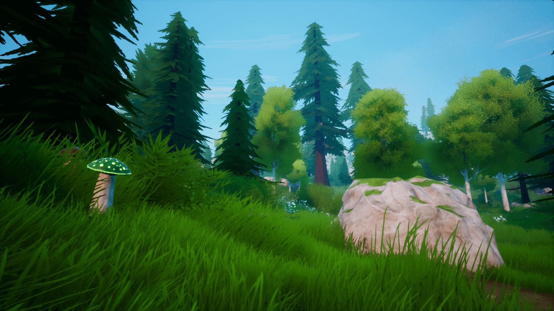 Stylized Wilderness - Open World Environment in Environments - UE ...