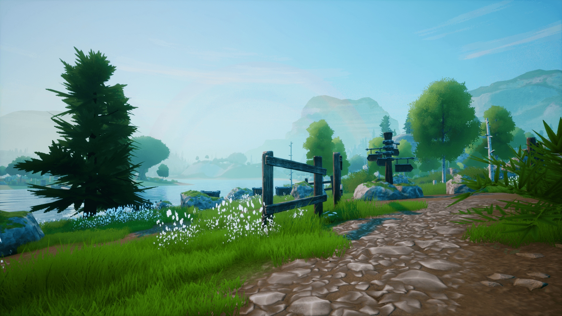 Stylized Wilderness - Open World Environment in Environments - UE ...