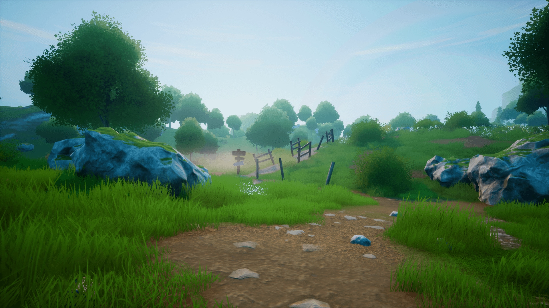 Stylized Wilderness - Open World Environment in Environments - UE ...