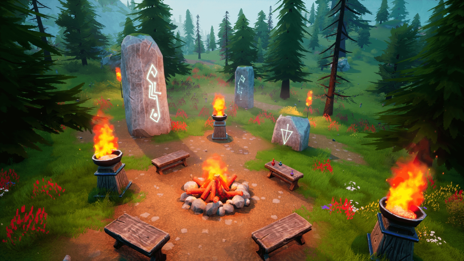 Stylized Wilderness - Open World Environment in Environments - UE ...