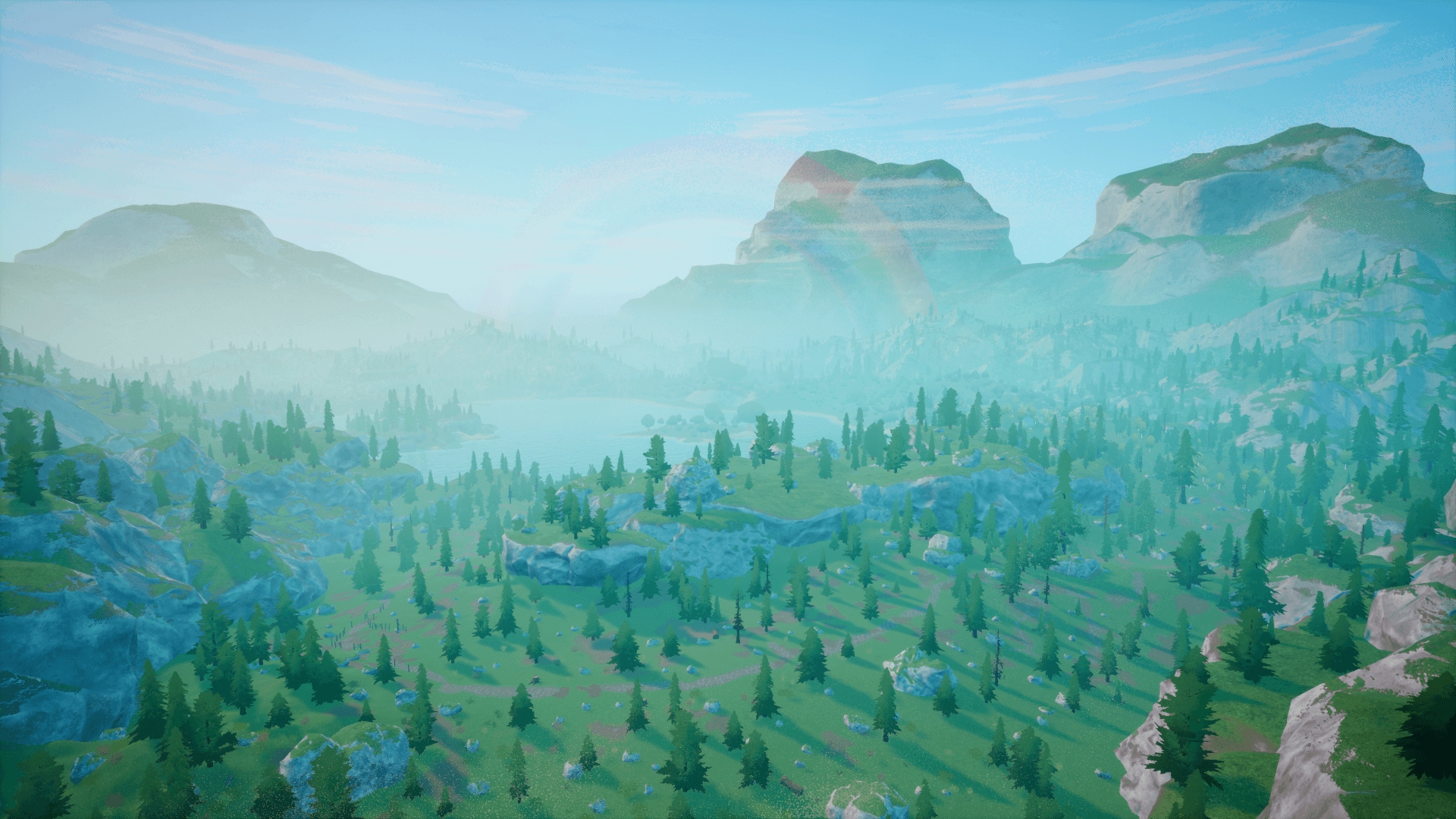 Stylized Wilderness - Open World Environment in Environments - UE ...
