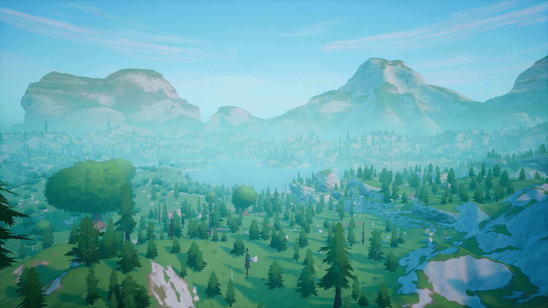 Stylized Wilderness - Open World Environment in Environments - UE ...