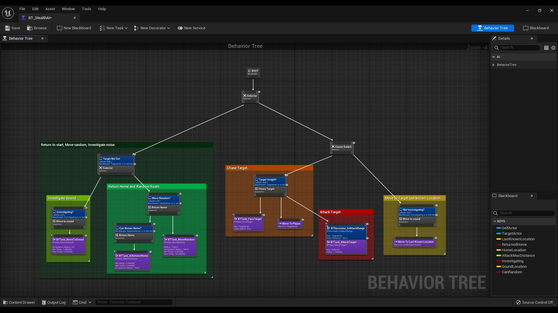 EZ Stealth Component in Blueprints - UE Marketplace