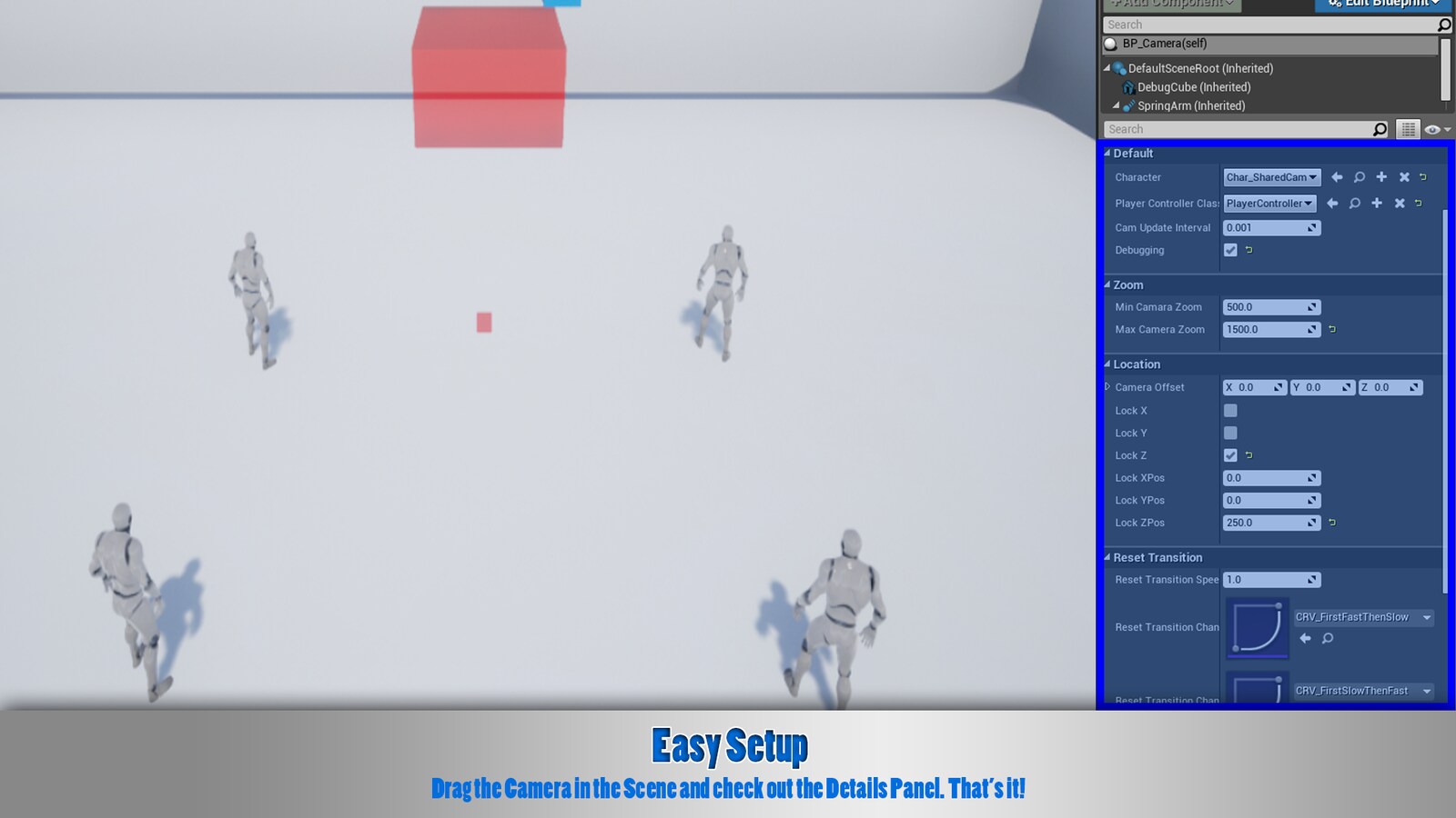 Shared Local Multiplayer Camera in Blueprints - UE Marketplace