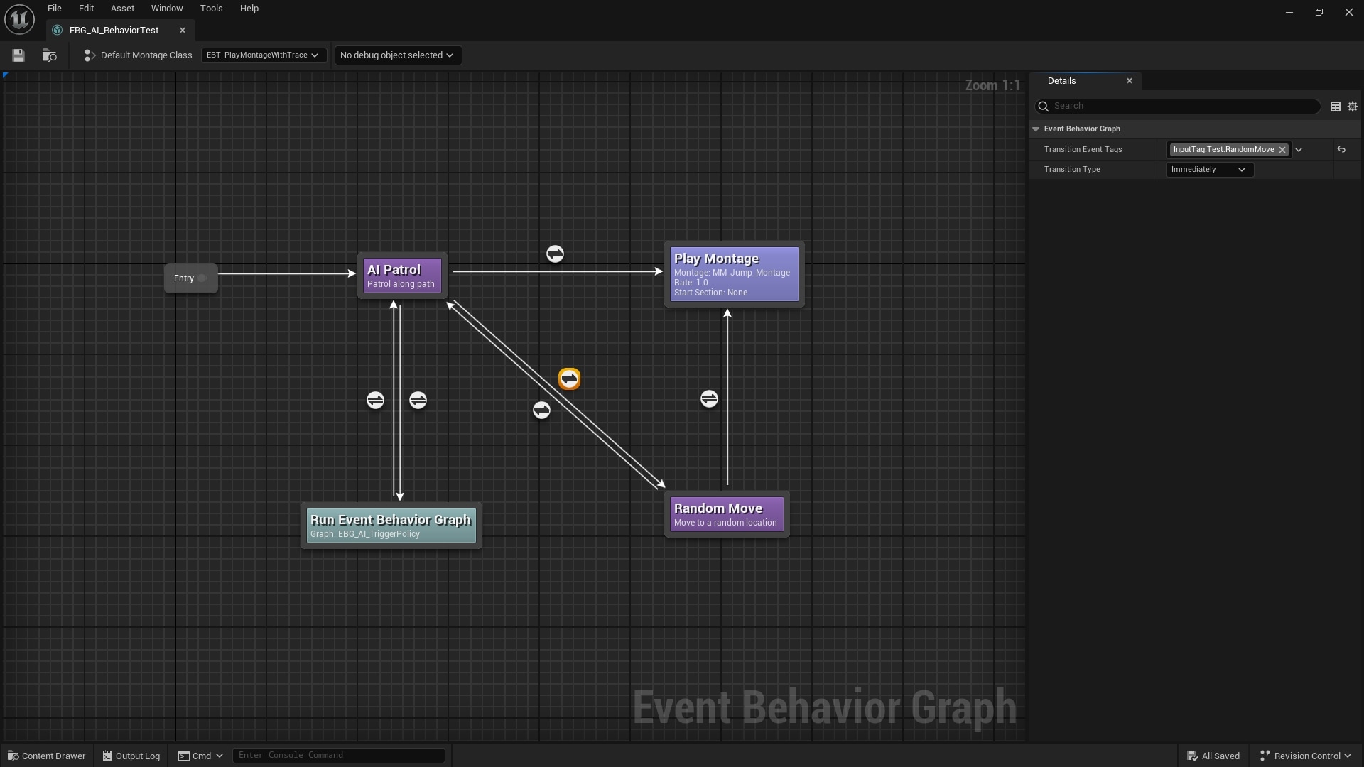 在代码插件创建的Event Behavior System - 虚幻引擎商城