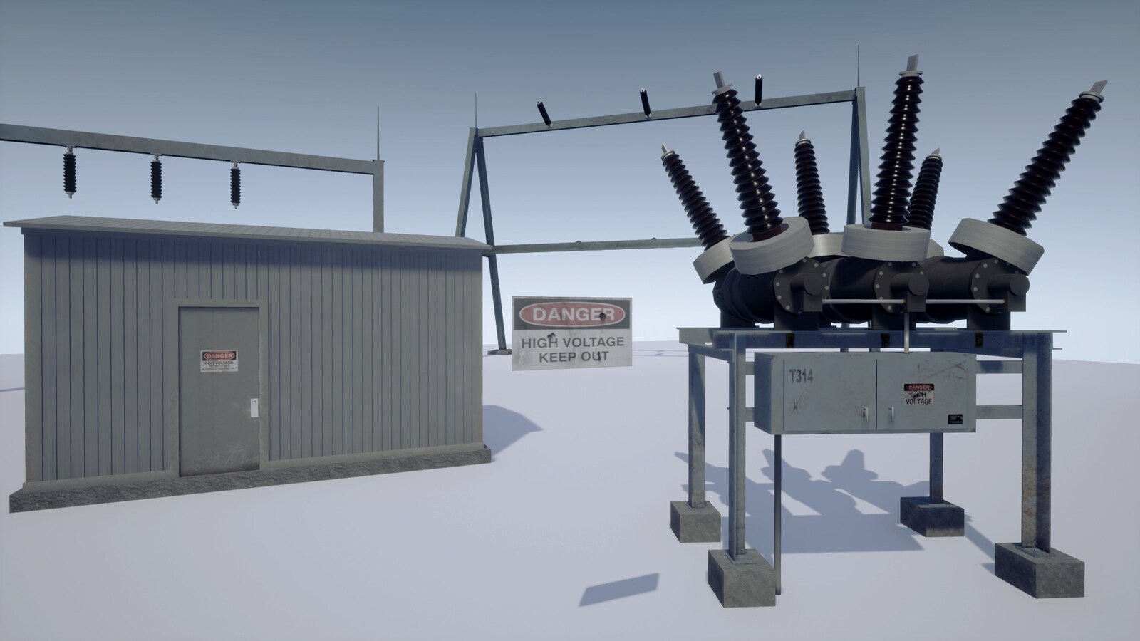 Electrical Utility and Substation in Props - UE Marketplace