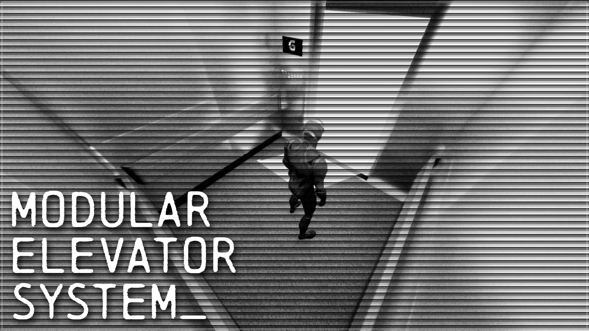 在蓝图创建的modular Elevator System 虚幻引擎商城