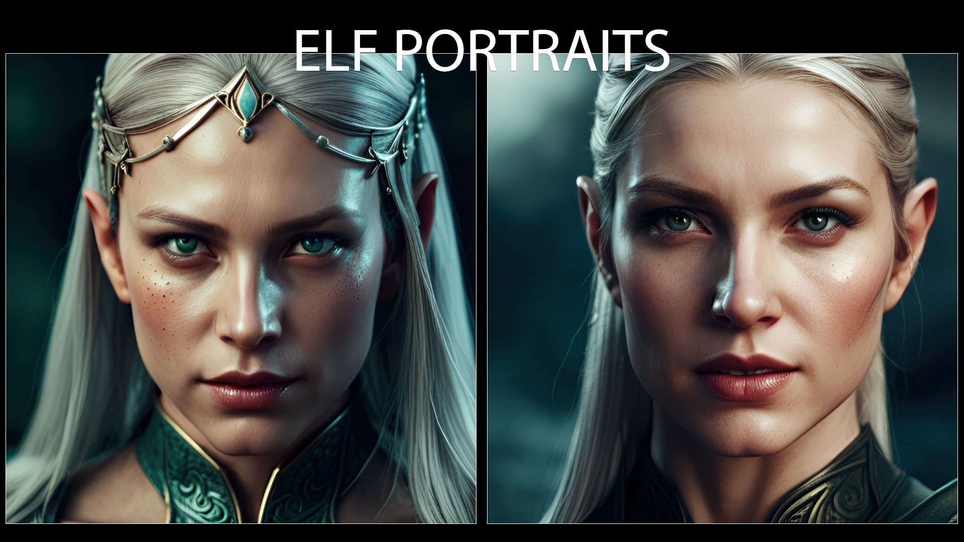 Elven Archer Portrait