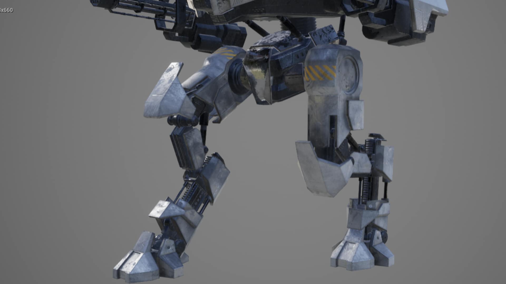 Pilotable Mech - Enforcer X-3：キャラクター - UE マーケットプレイス