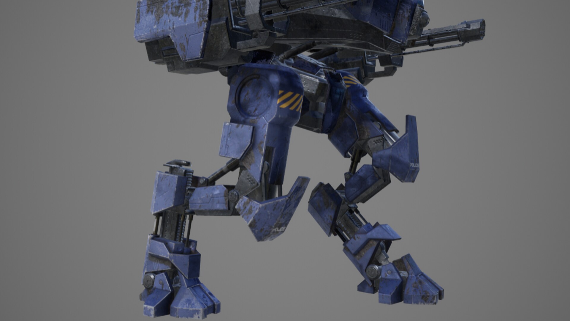 Pilotable Mech - Enforcer X-3：キャラクター - UE マーケットプレイス