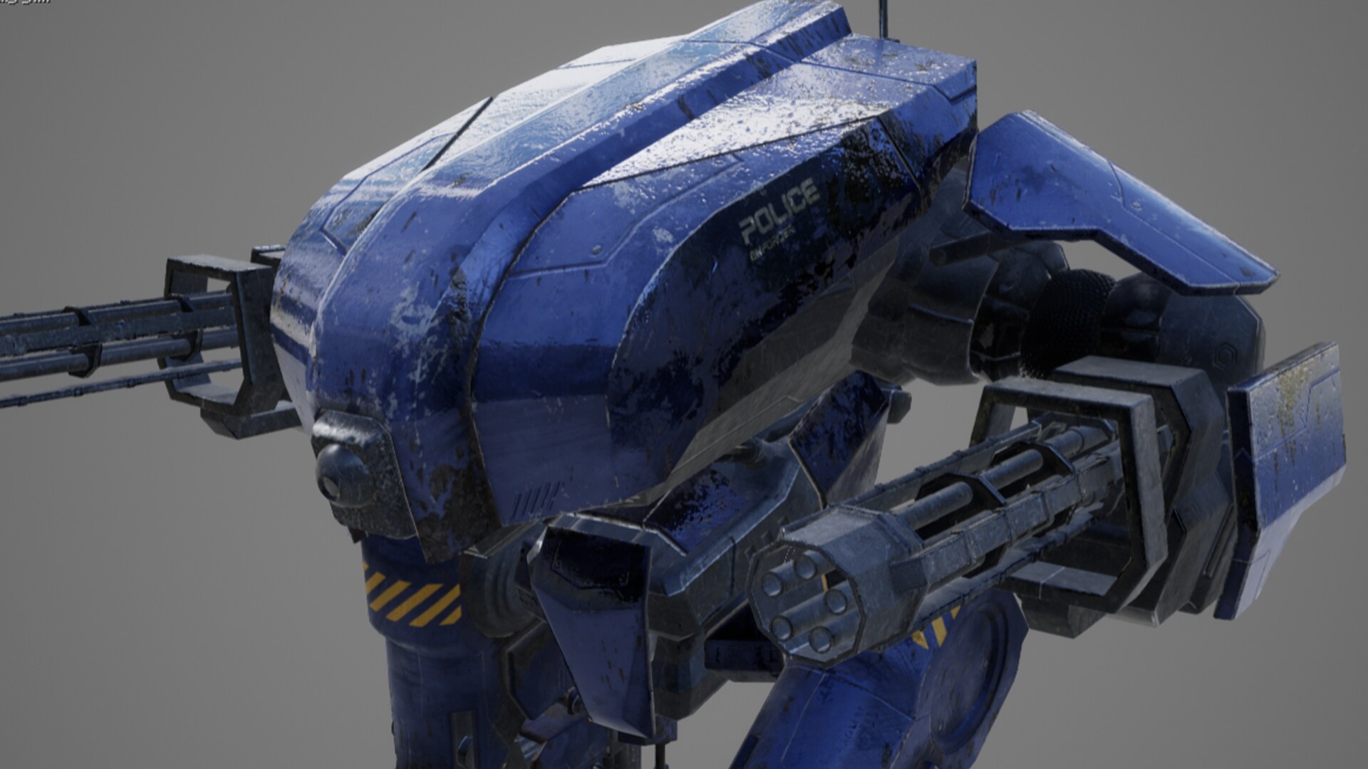 Pilotable Mech - Enforcer X-3：キャラクター - UE マーケットプレイス