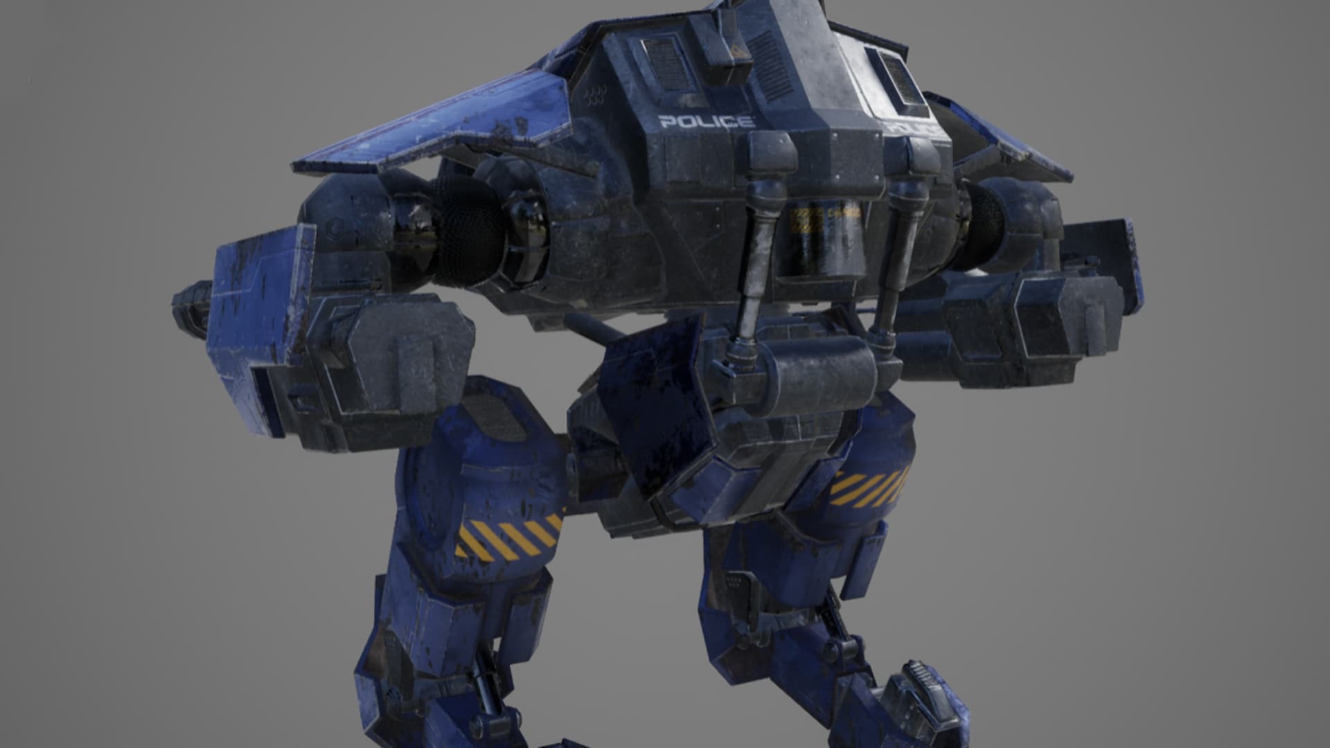 Pilotable Mech - Enforcer X-3：キャラクター - UE マーケットプレイス