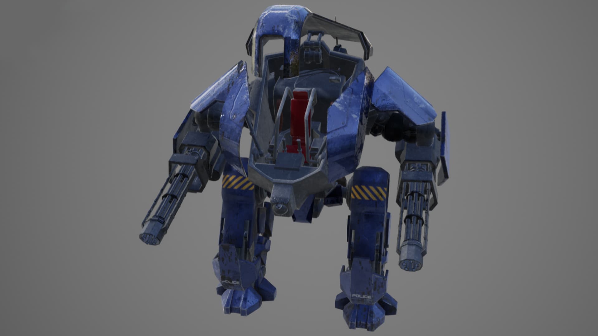 Pilotable Mech - Enforcer X-3：キャラクター - UE マーケットプレイス