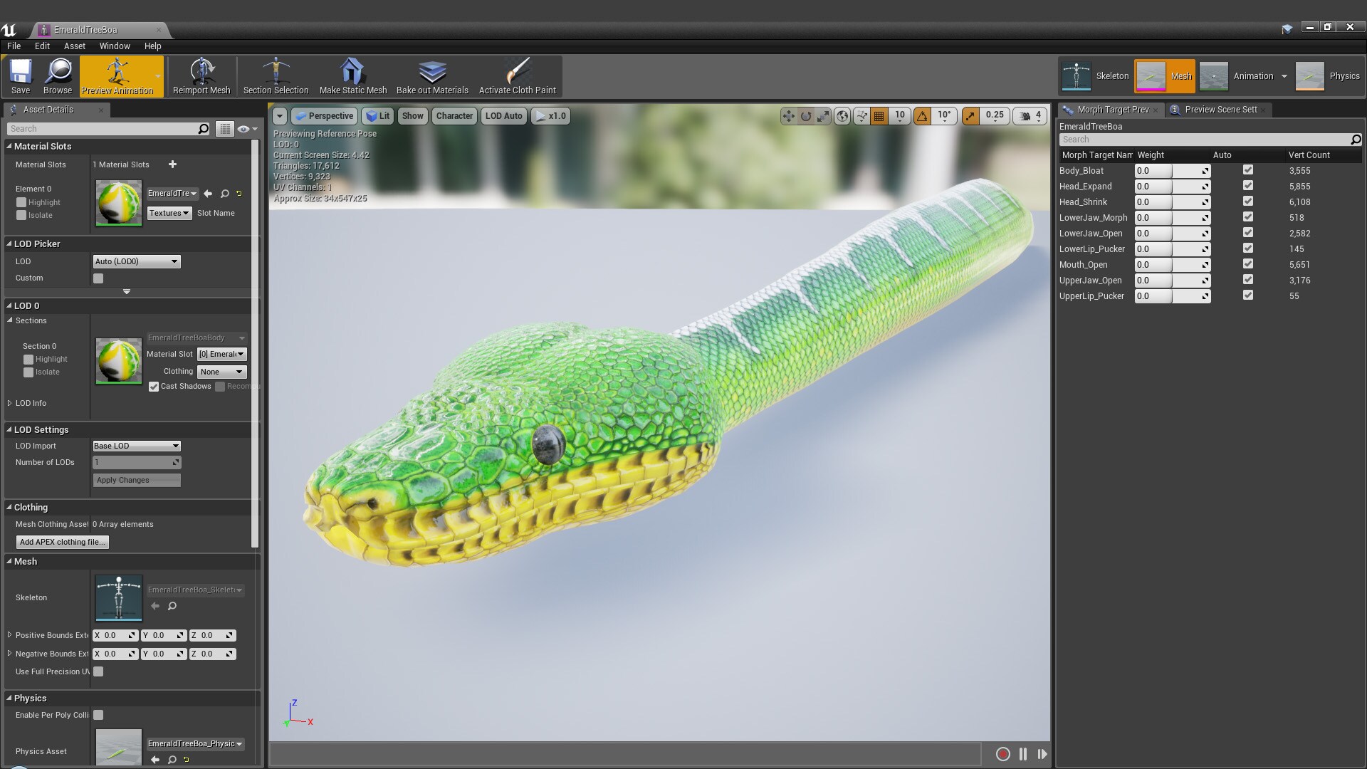 Animated Pythons PBR Vol 2 in Characters - UE Marketplace