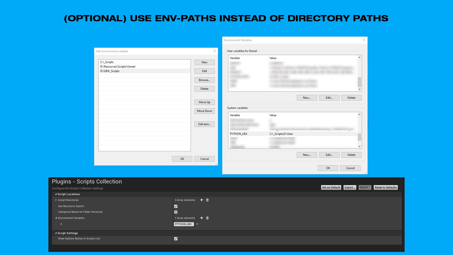 Python Scripts Collection Menu In Code Plugins Ue Marketplace