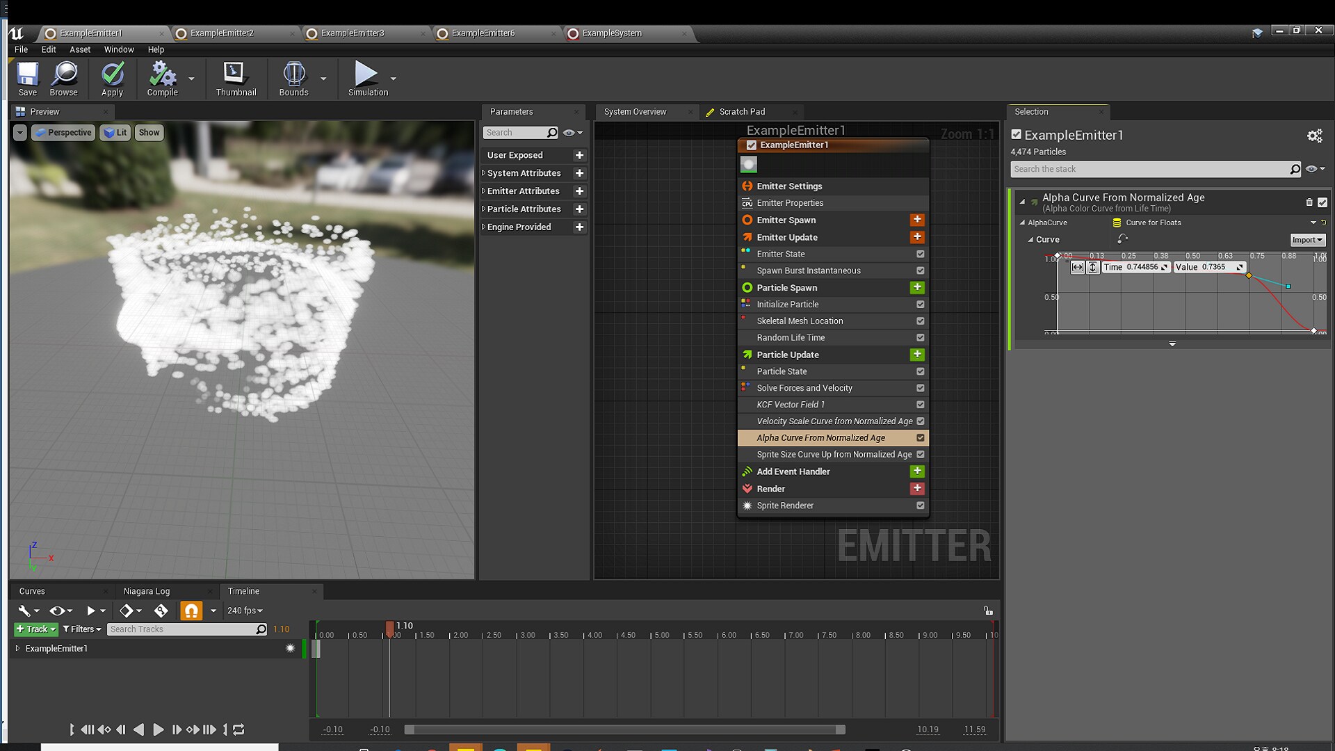 KCF Niagara Module Scripts, 카테고리 블루프린트 - UE 마켓플레이스