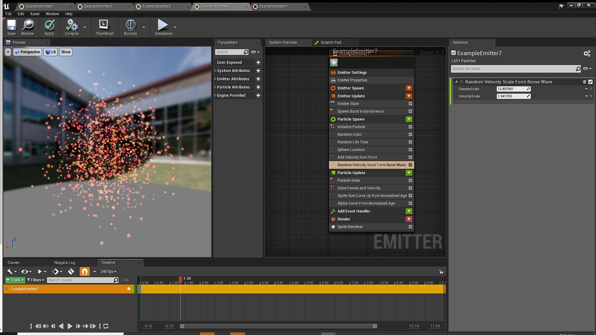 KCF Niagara Module Scripts in Blueprints - UE Marketplace