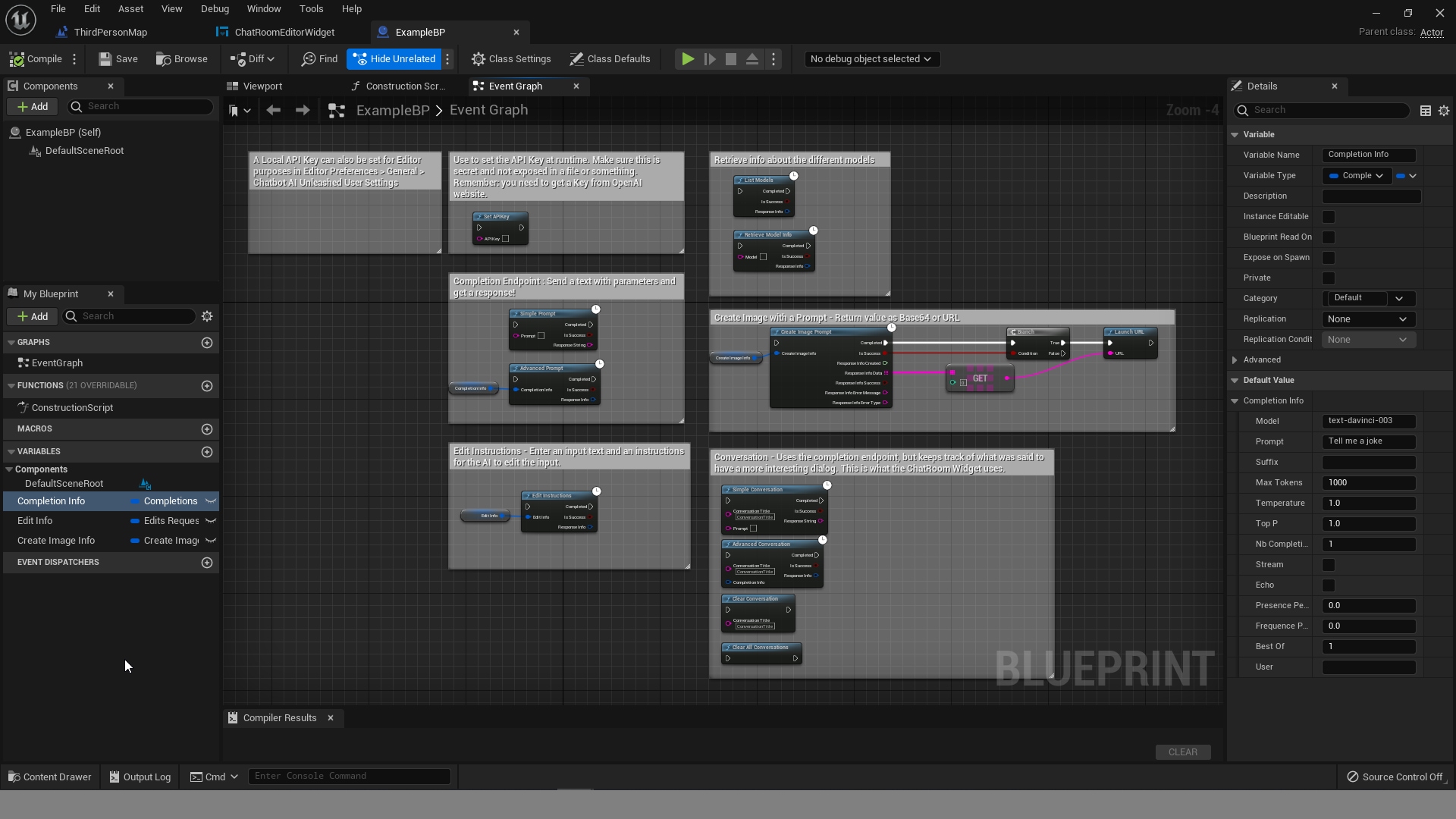 Chatbot AI Unleashed in Code Plugins - UE Marketplace