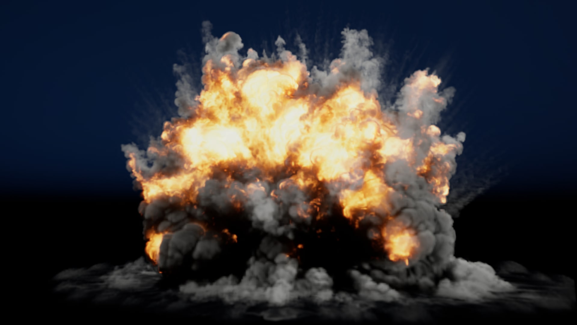 Cinematic Explosion in Visual Effects - UE Marketplace