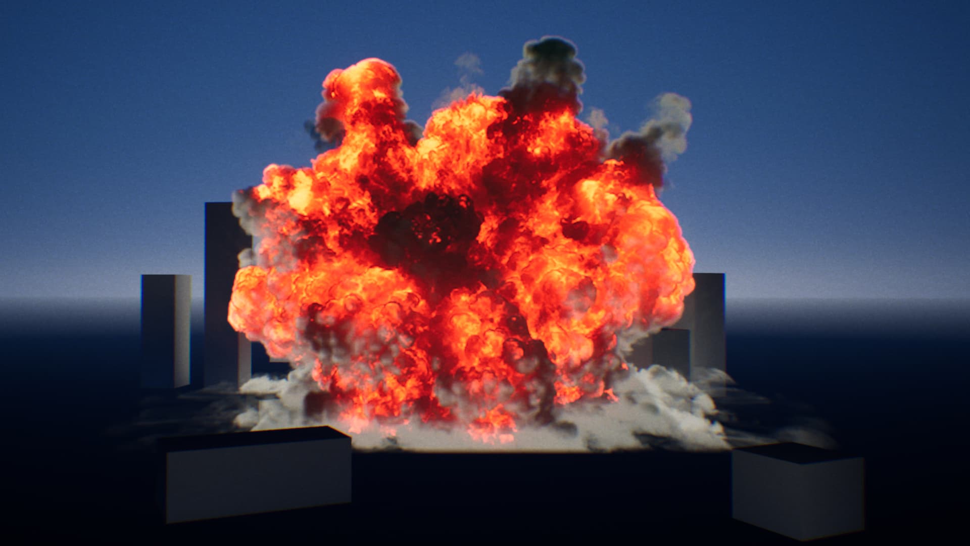 Cinematic Explosion in Visual Effects - UE Marketplace