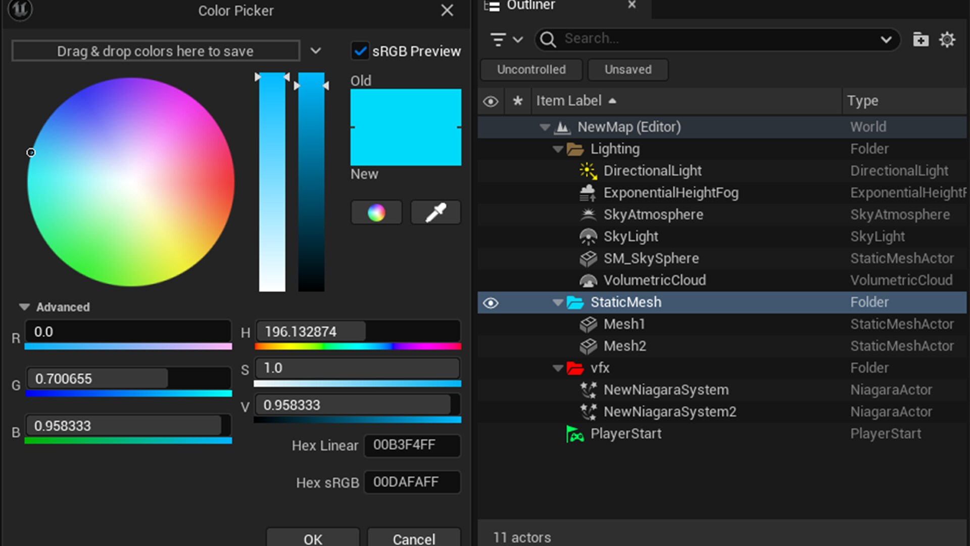 Color Outliner Folder in Code Plugins - UE Marketplace