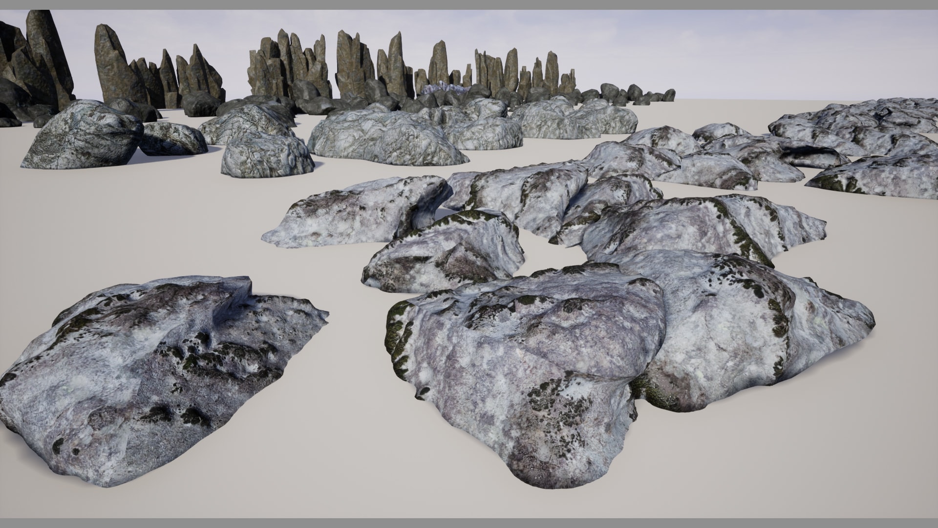 Realistic Rocks, Cliffs, Rock Groups in Props - UE Marketplace