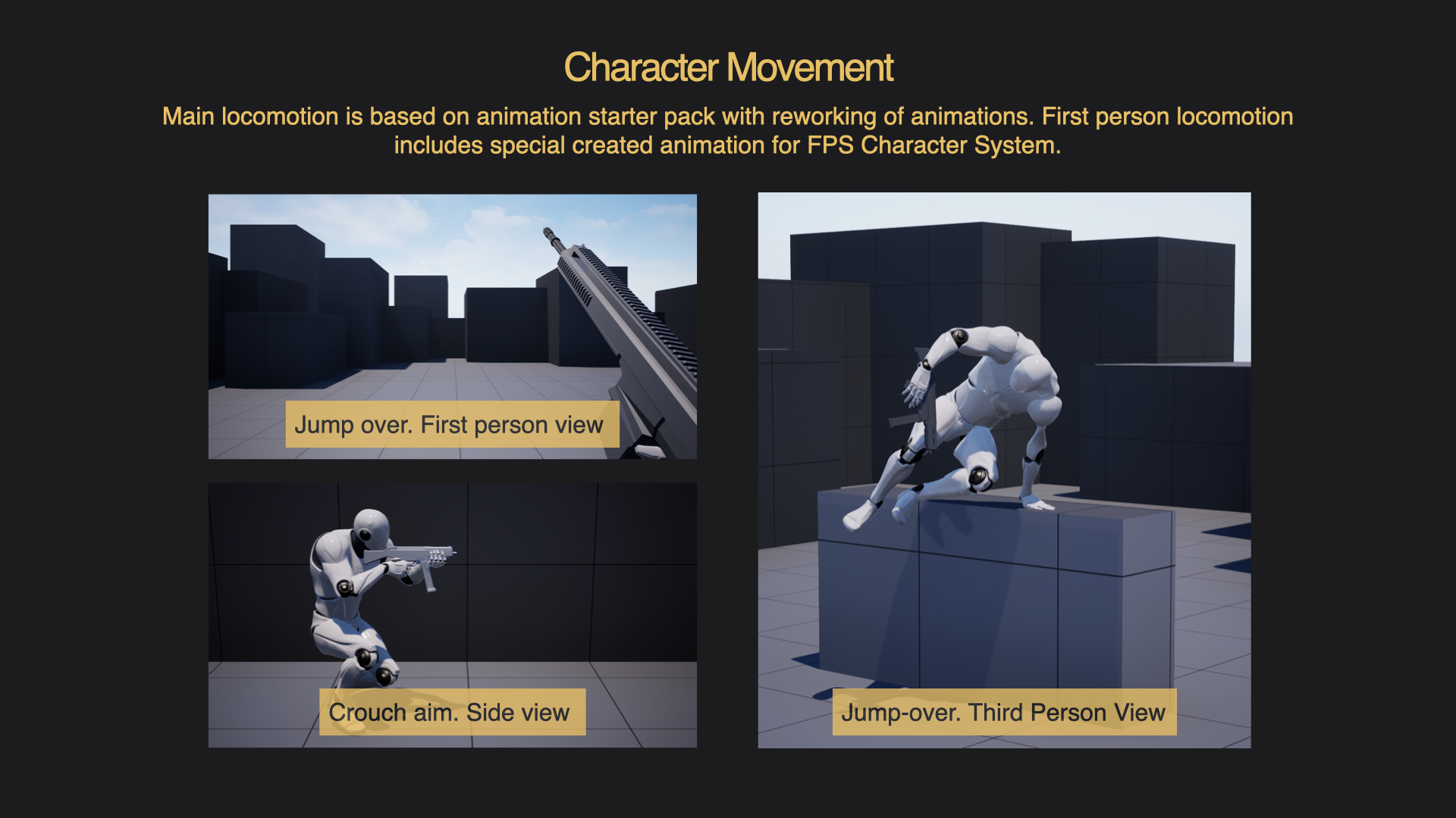 LEAKED GAME ASSETS - FPS Character System