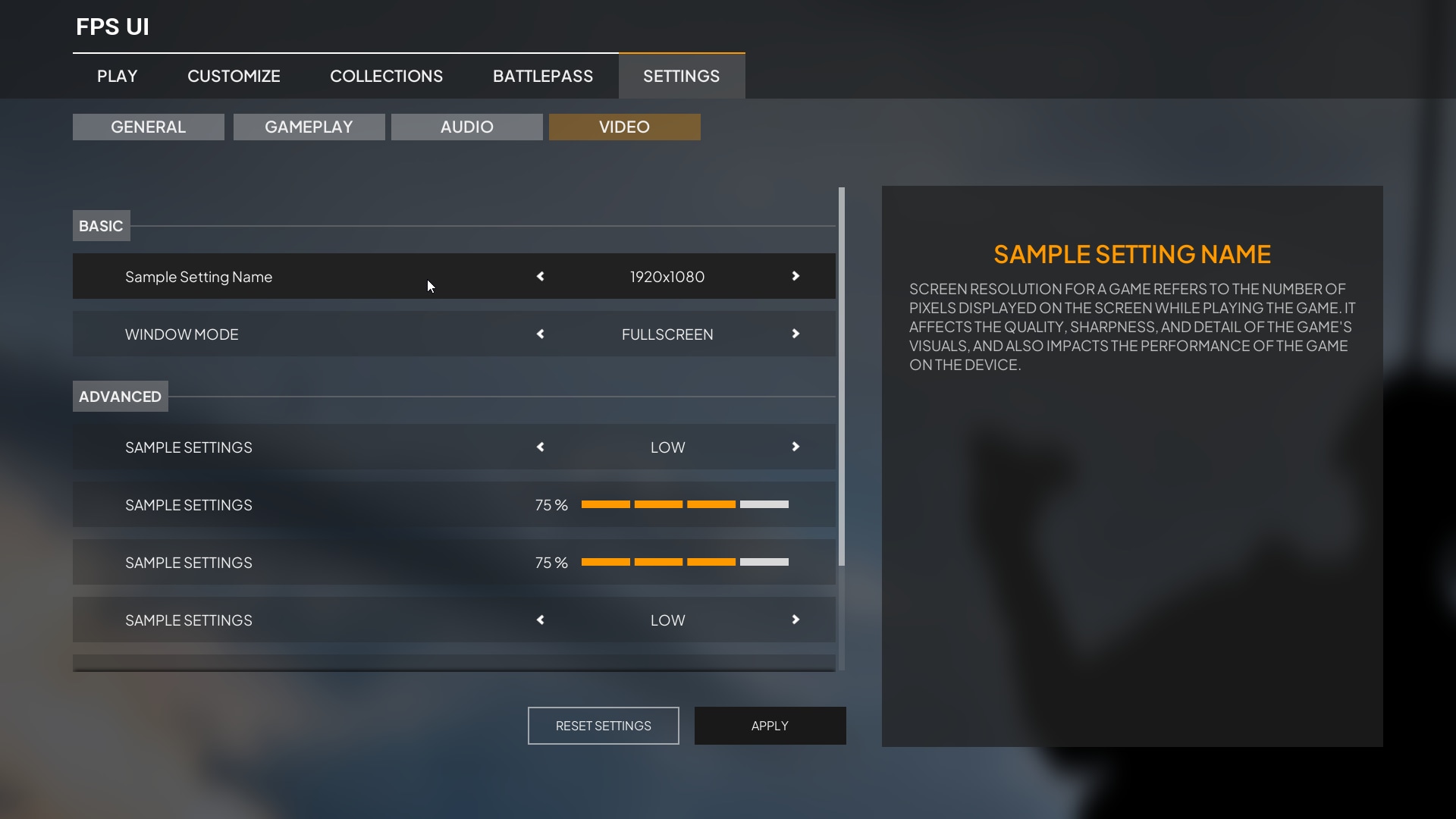 FPS UI Kit in 2D Assets - UE Marketplace