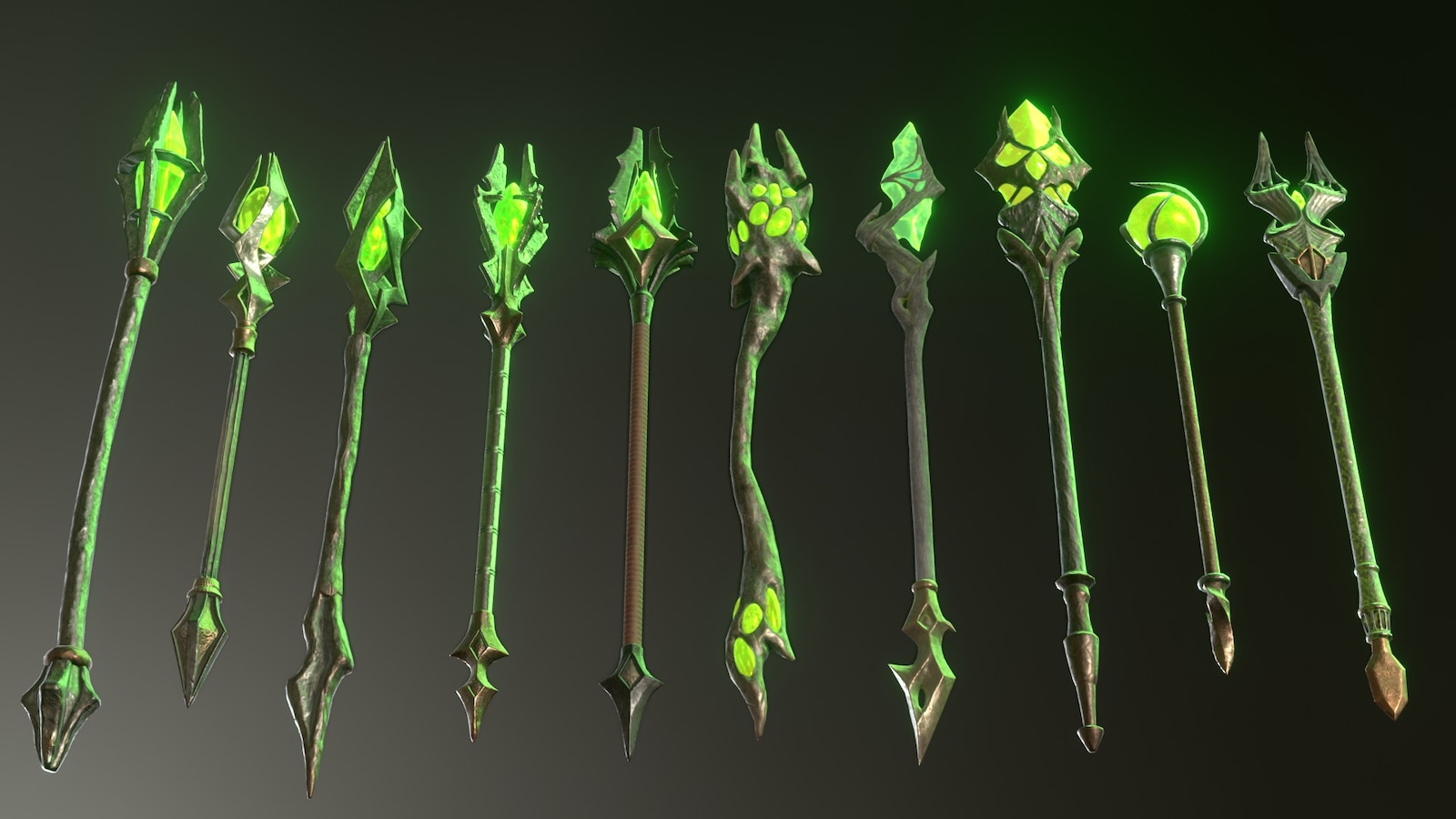 Fantasy Staff Pack in Weapons - UE Marketplace