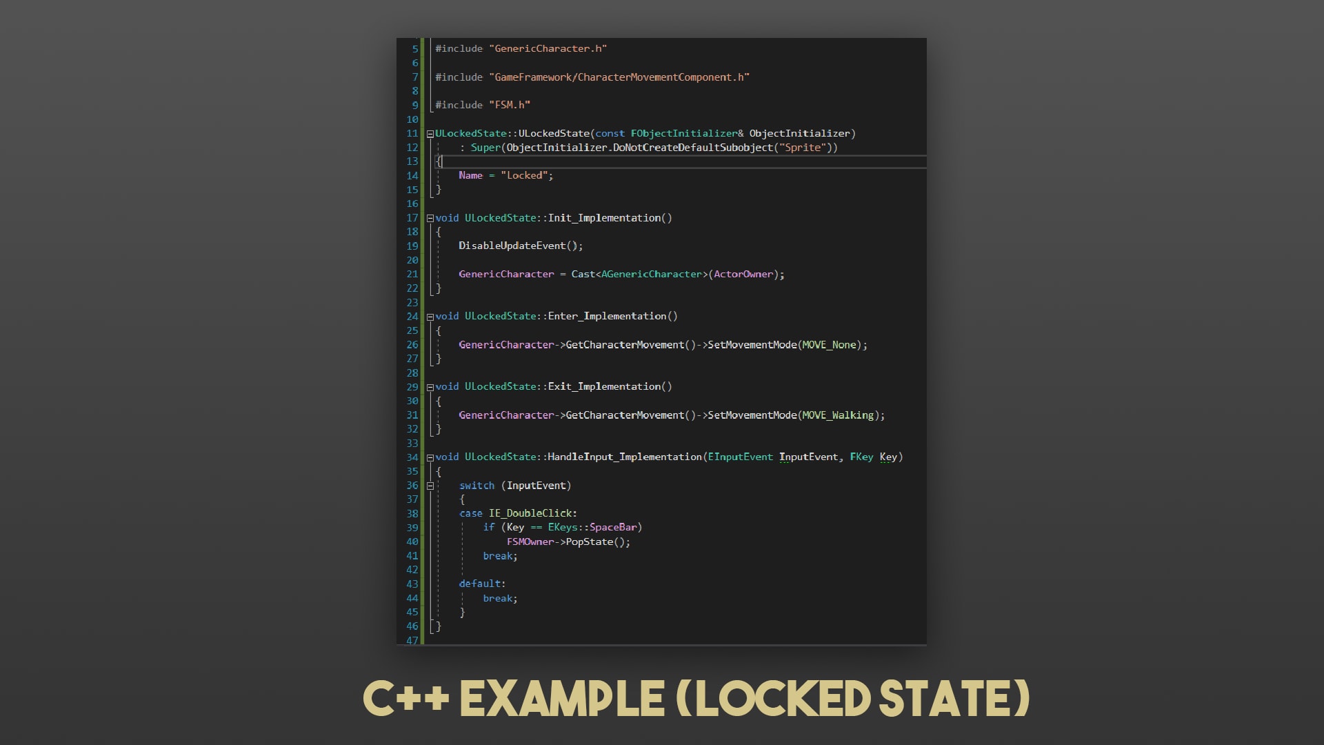 Stack Based Hierarchical Finite State Machine C And Blueprint In Code Plugins Ue Marketplace