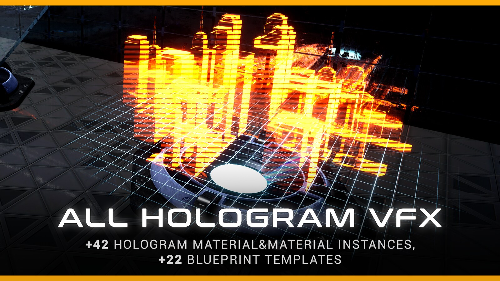 ALL HOLOGRAM VFX Pack in Visual Effects - UE Marketplace