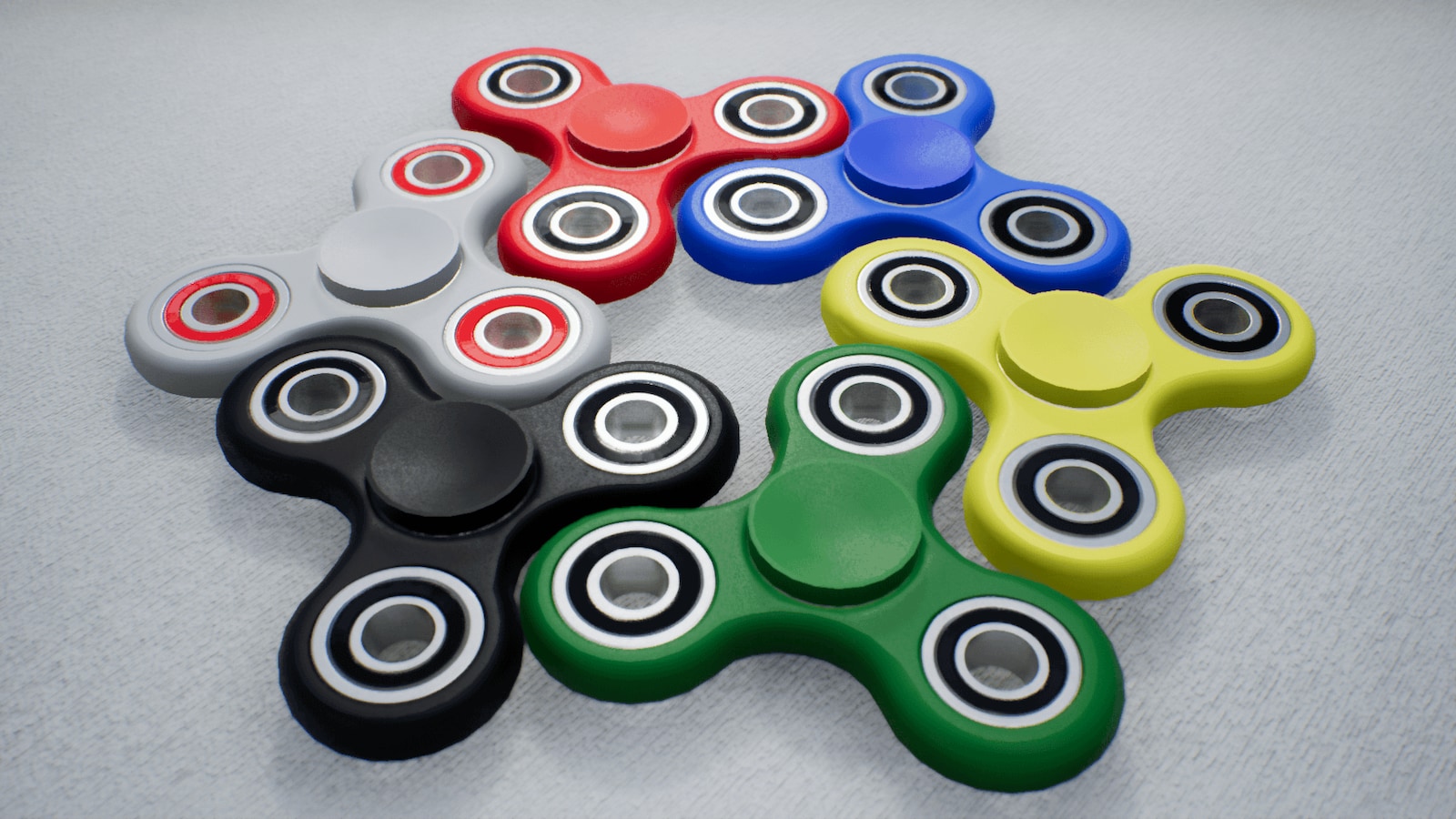 Fidget Spinner Set, 카테고리 소품 - UE 마켓플레이스