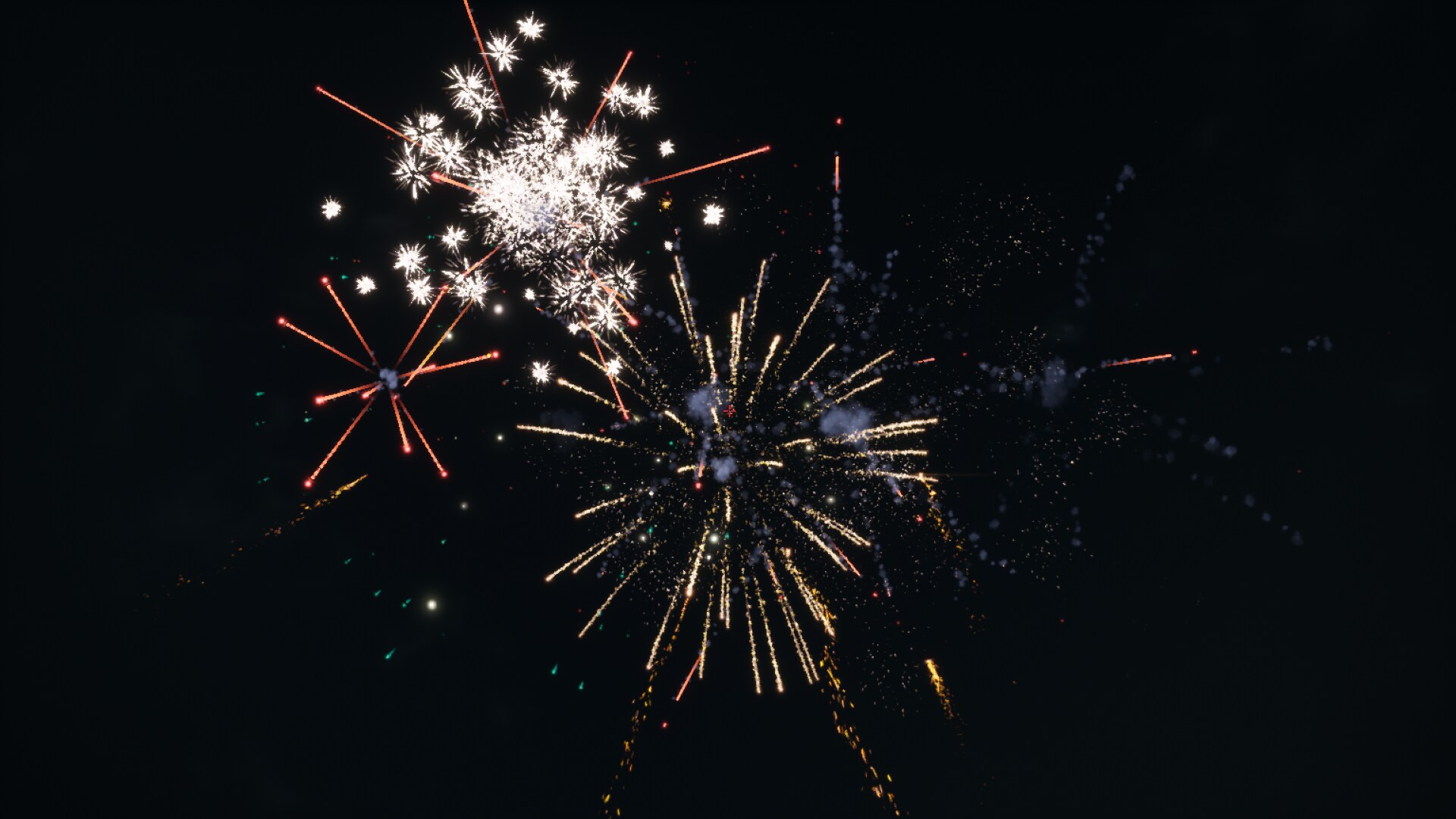 Advanced fireworks show in Visual Effects - UE Marketplace Advanced fireworks show in Visual Effects - UE Marketplace