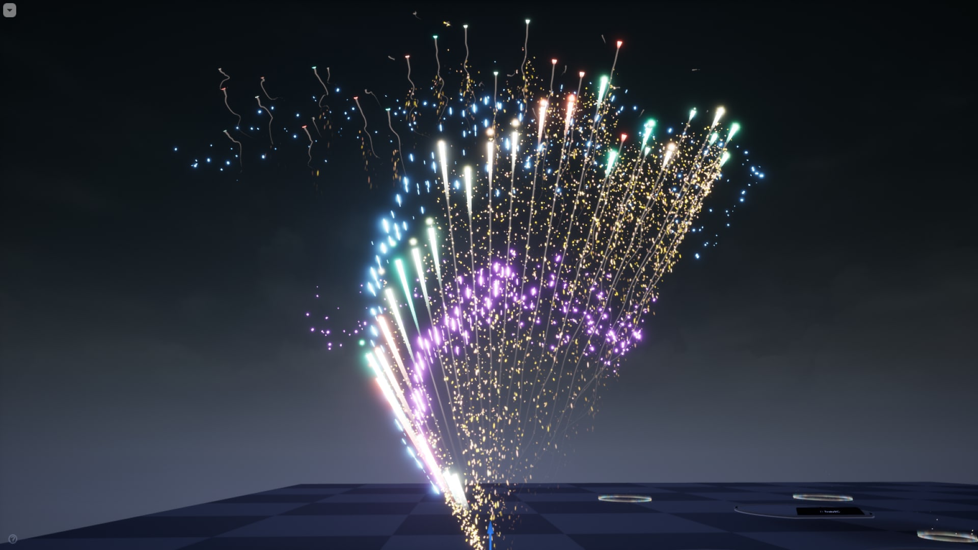 Advanced fireworks show in Visual Effects - UE Marketplace Advanced fireworks show in Visual Effects - UE Marketplace
