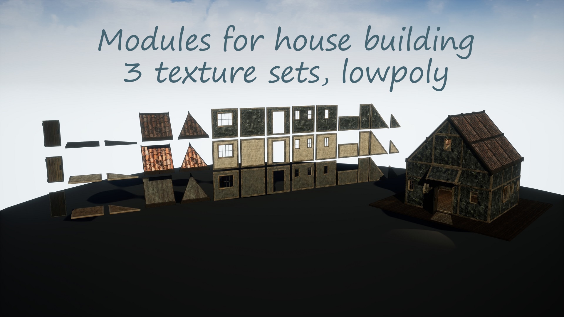 3d House Building Game