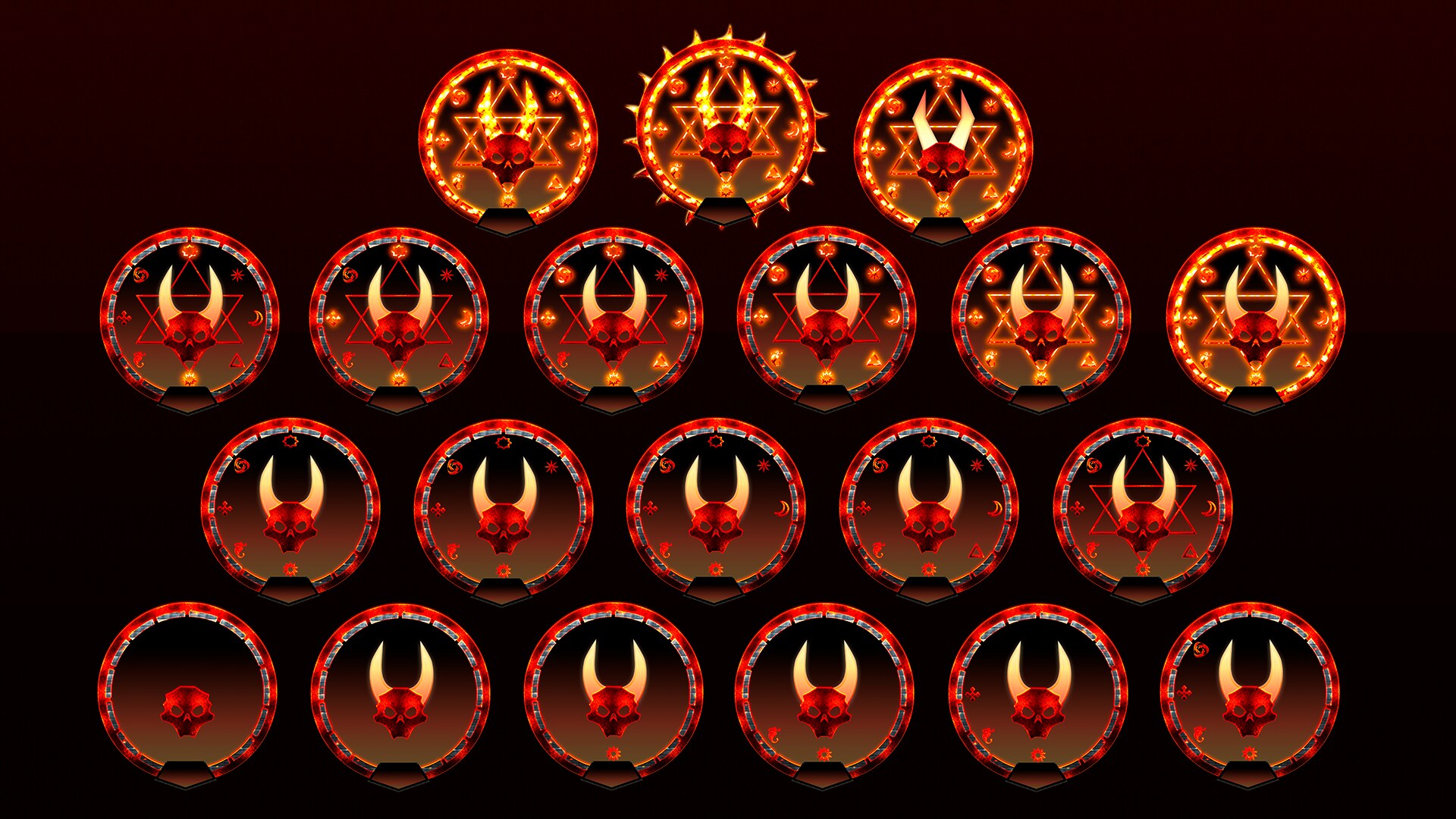 2D Icons - 100 Rank Pack 3：2Dアセット - UE マーケットプレイス