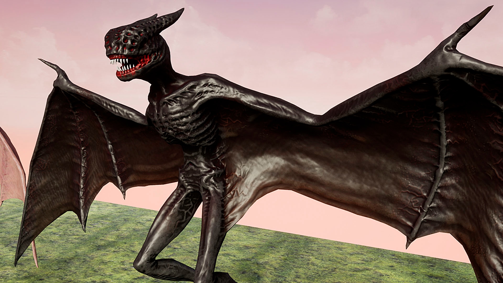 Demon Flying in Characters - UE Marketplace