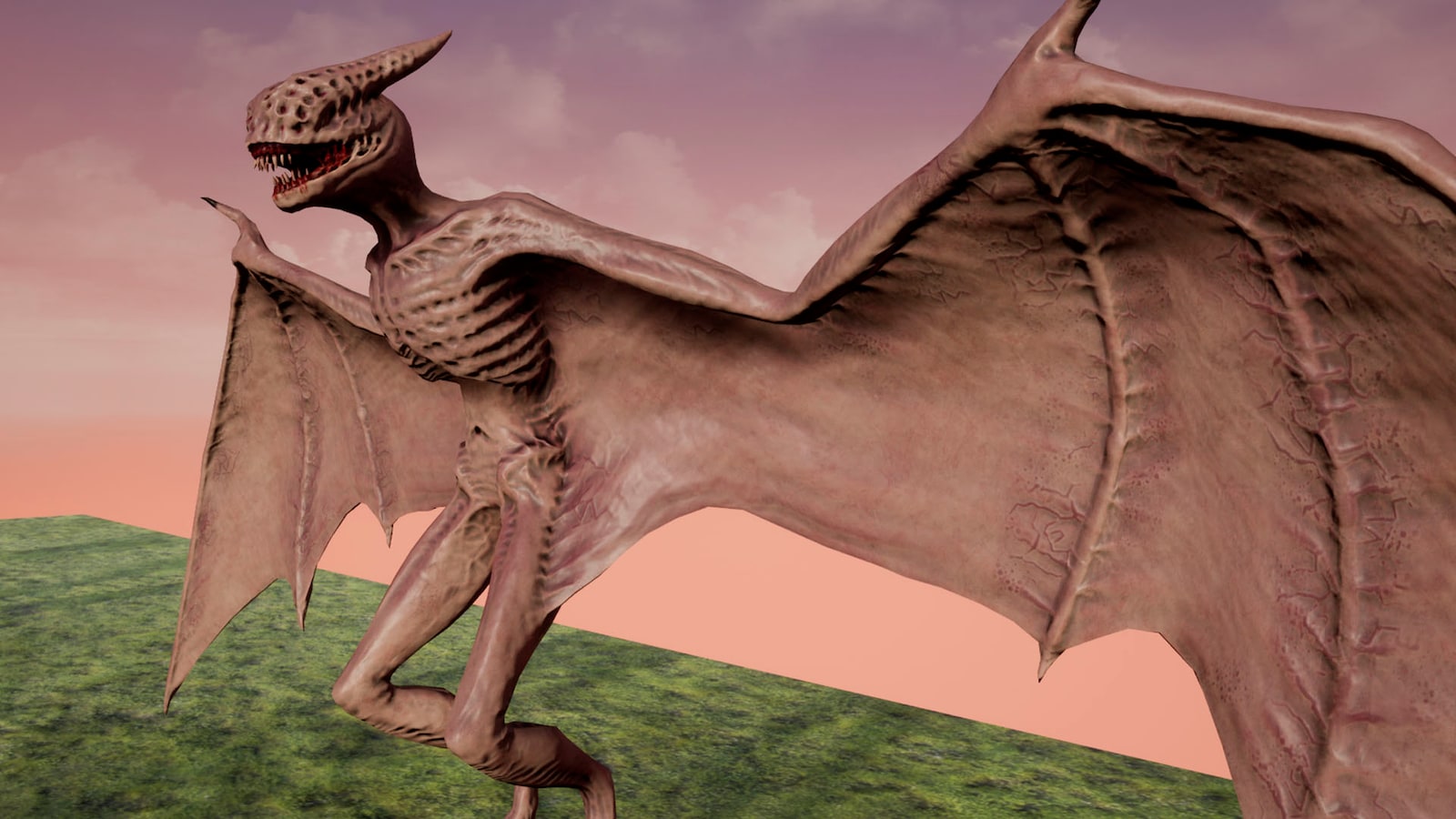 Demon Flying in Characters - UE Marketplace