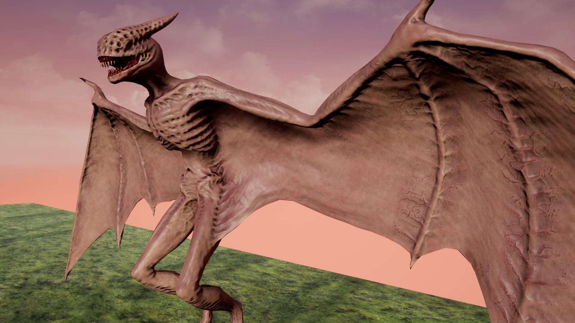 Demon Flying in Characters - UE Marketplace