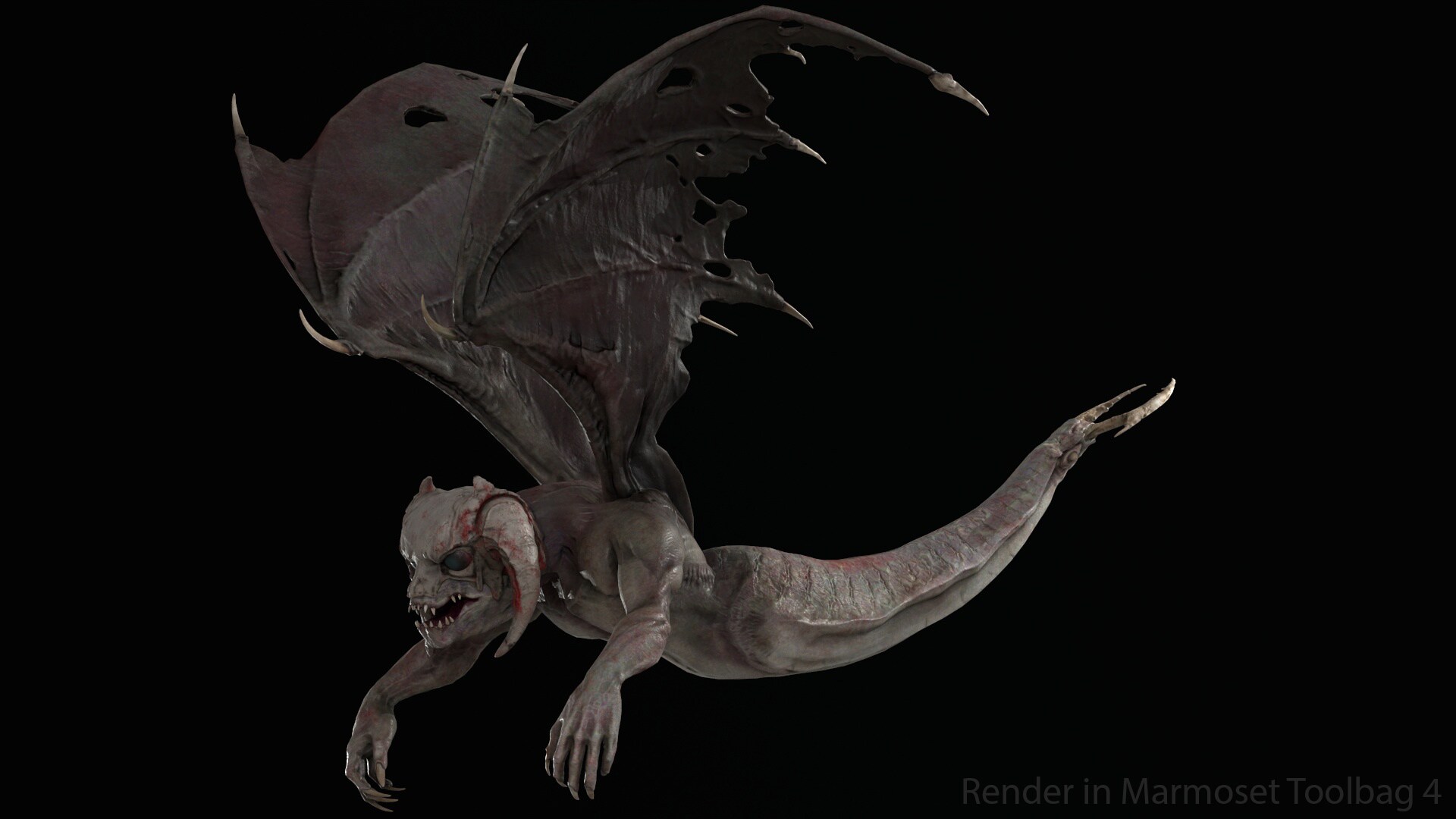 Flying Monster in Characters - UE Marketplace