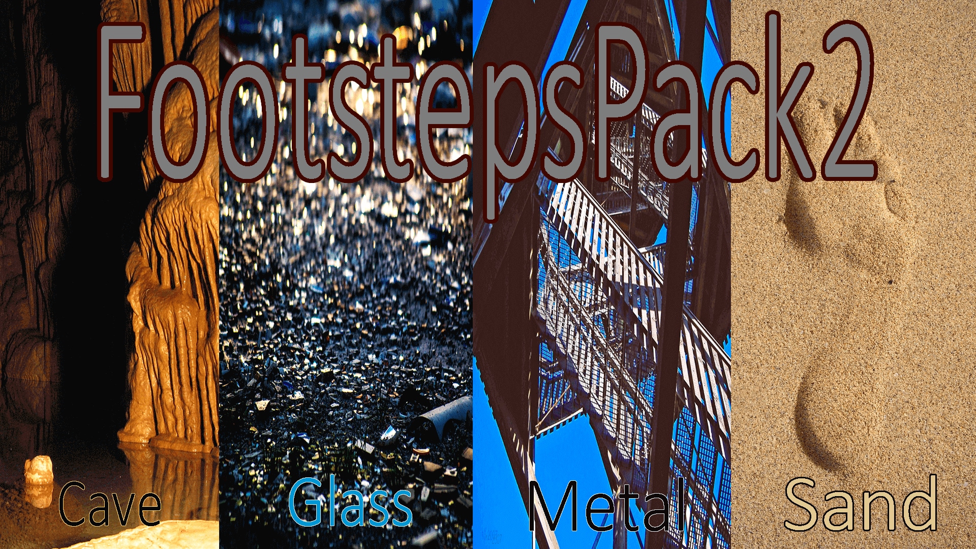 在音效创建的Footsteps Pack 2 - 虚幻引擎商城