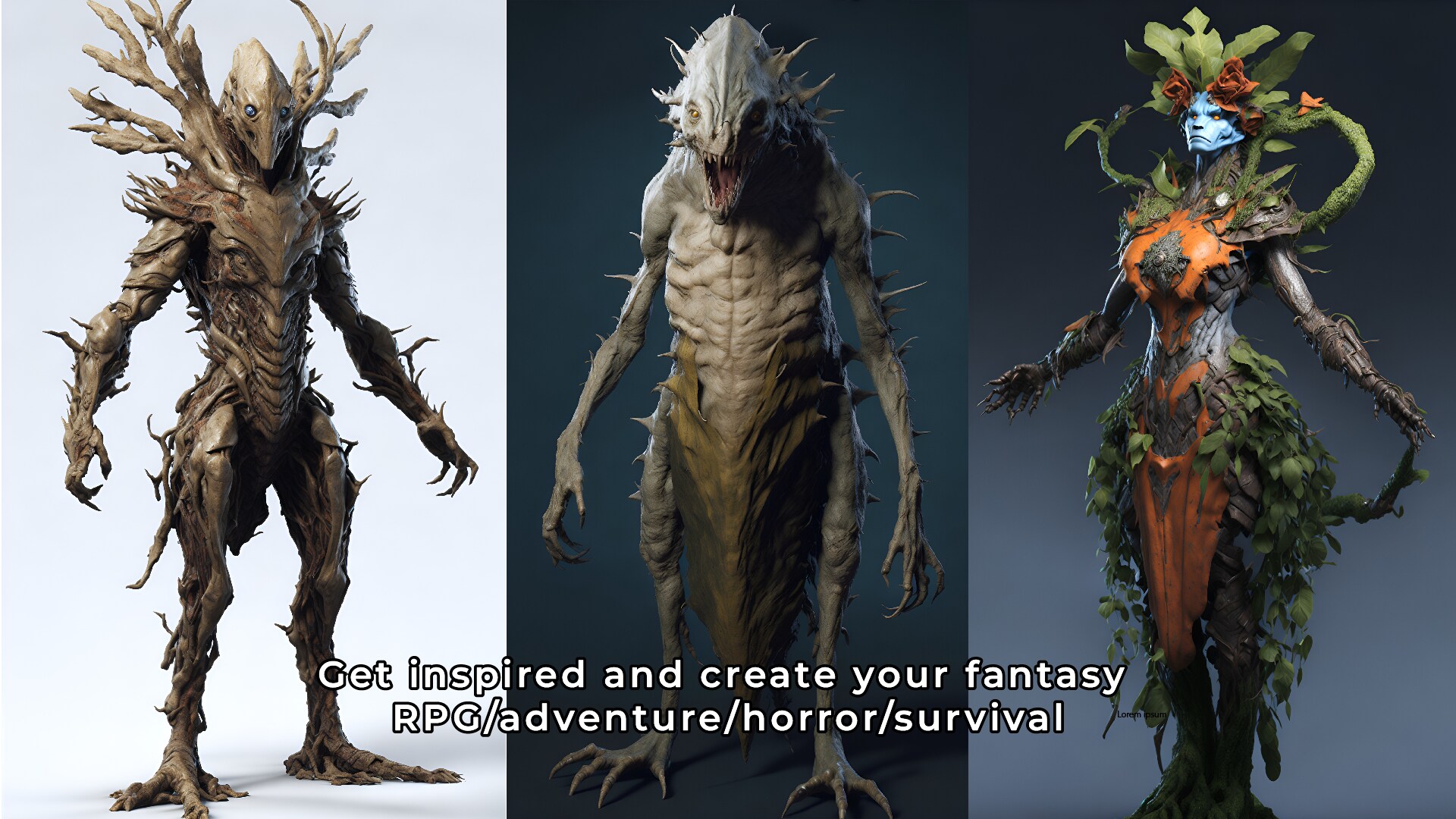 Forest Monsters in 2D Assets - UE Marketplace