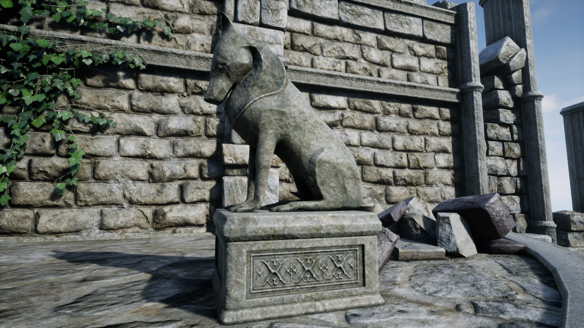 Forest Temple Ruins, Models, and Materials in Props - UE Marketplace