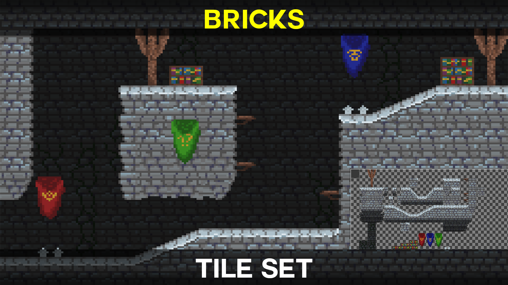 Pro Tile Set Pack：2Dアセット - UE マーケットプレイス