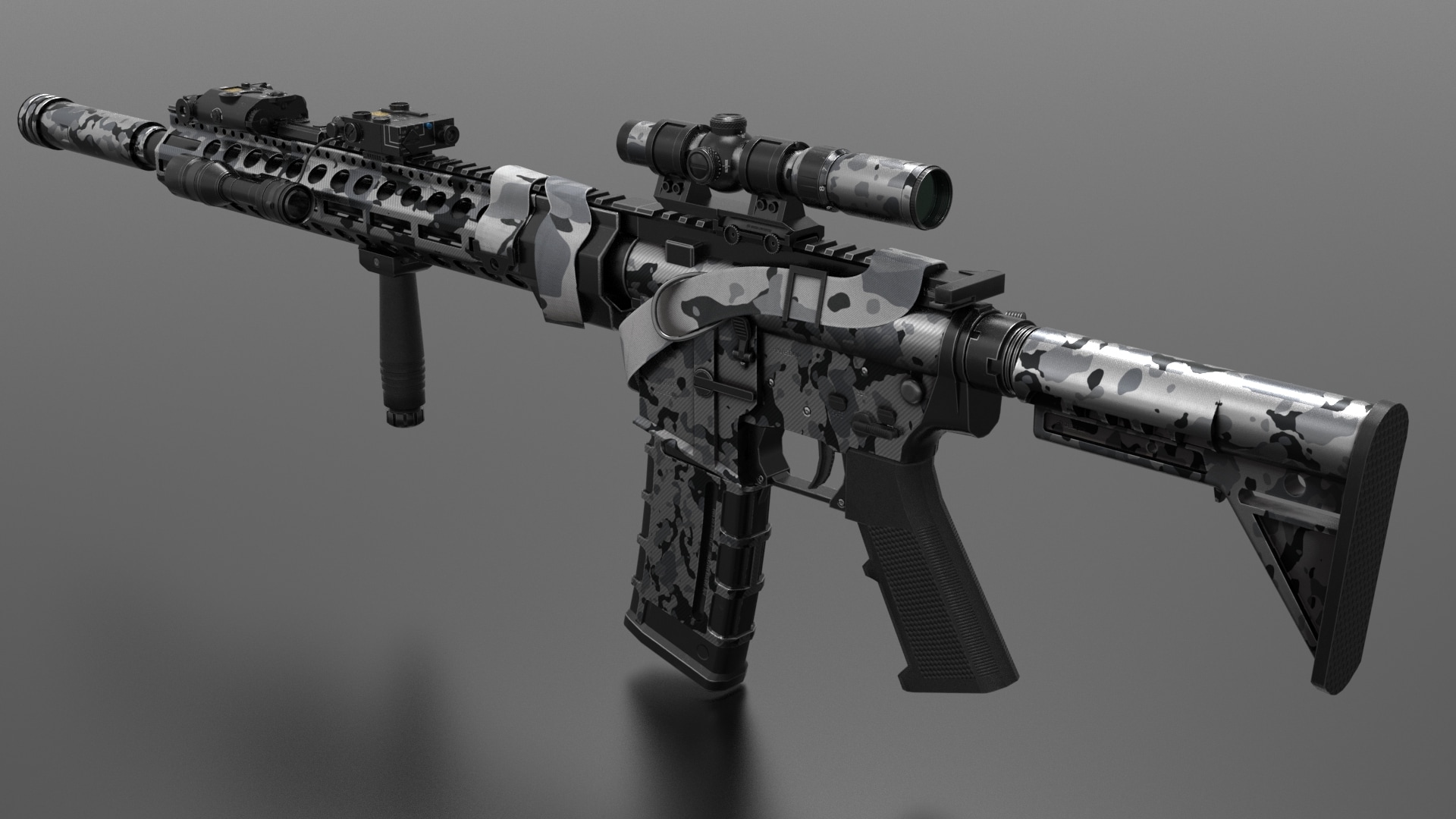 M4a1 Tactical Assault Rifle