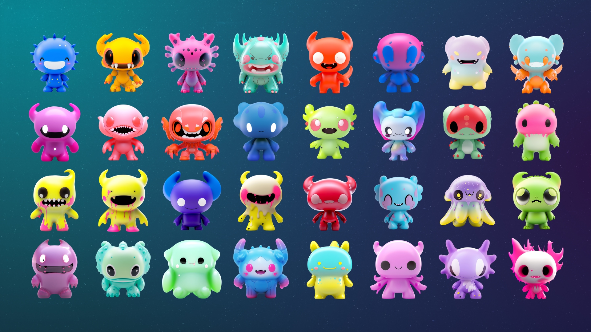 2D Cute Monsters Pack in 2D Assets - UE Marketplace