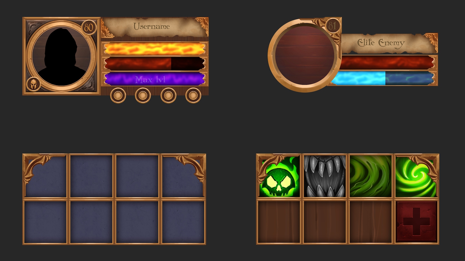 Fantasy RPG GUI in 2D Assets - UE Marketplace