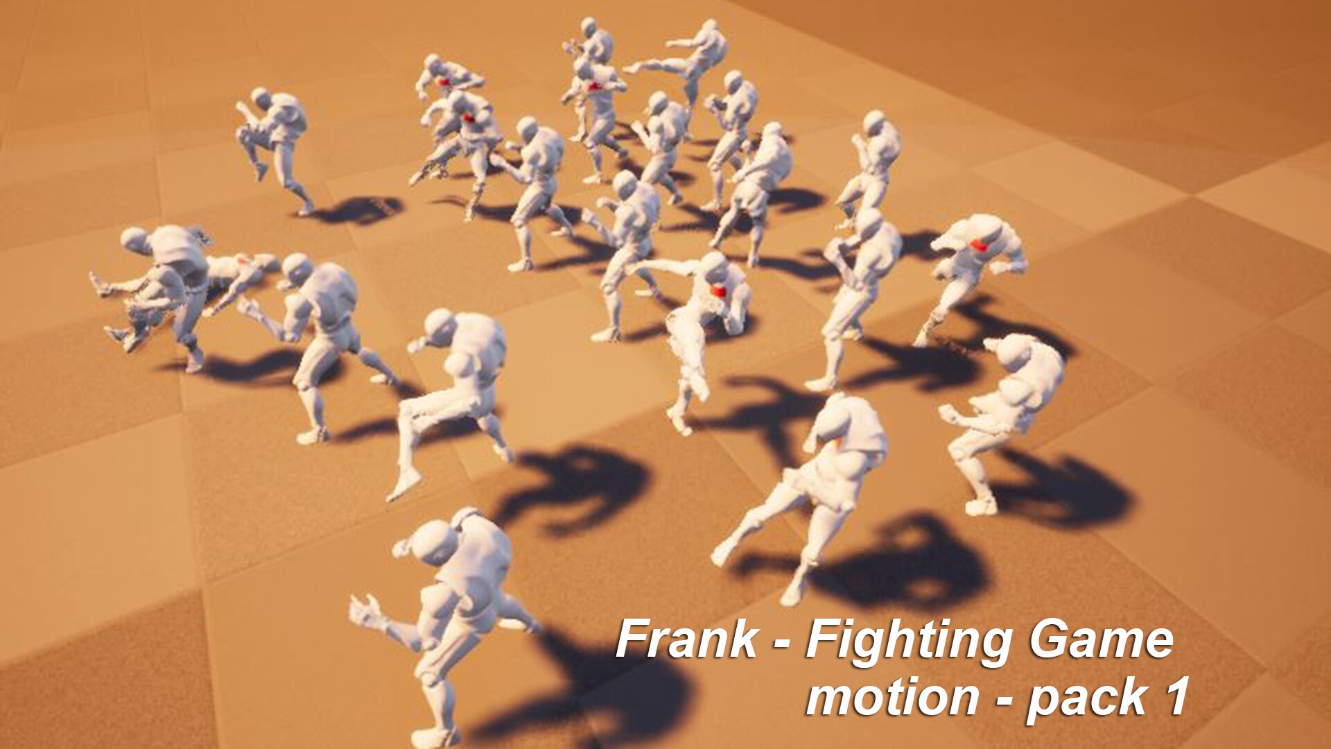 Frank's Fighting Game Motions - Part 1 in Animations - UE Marketplace