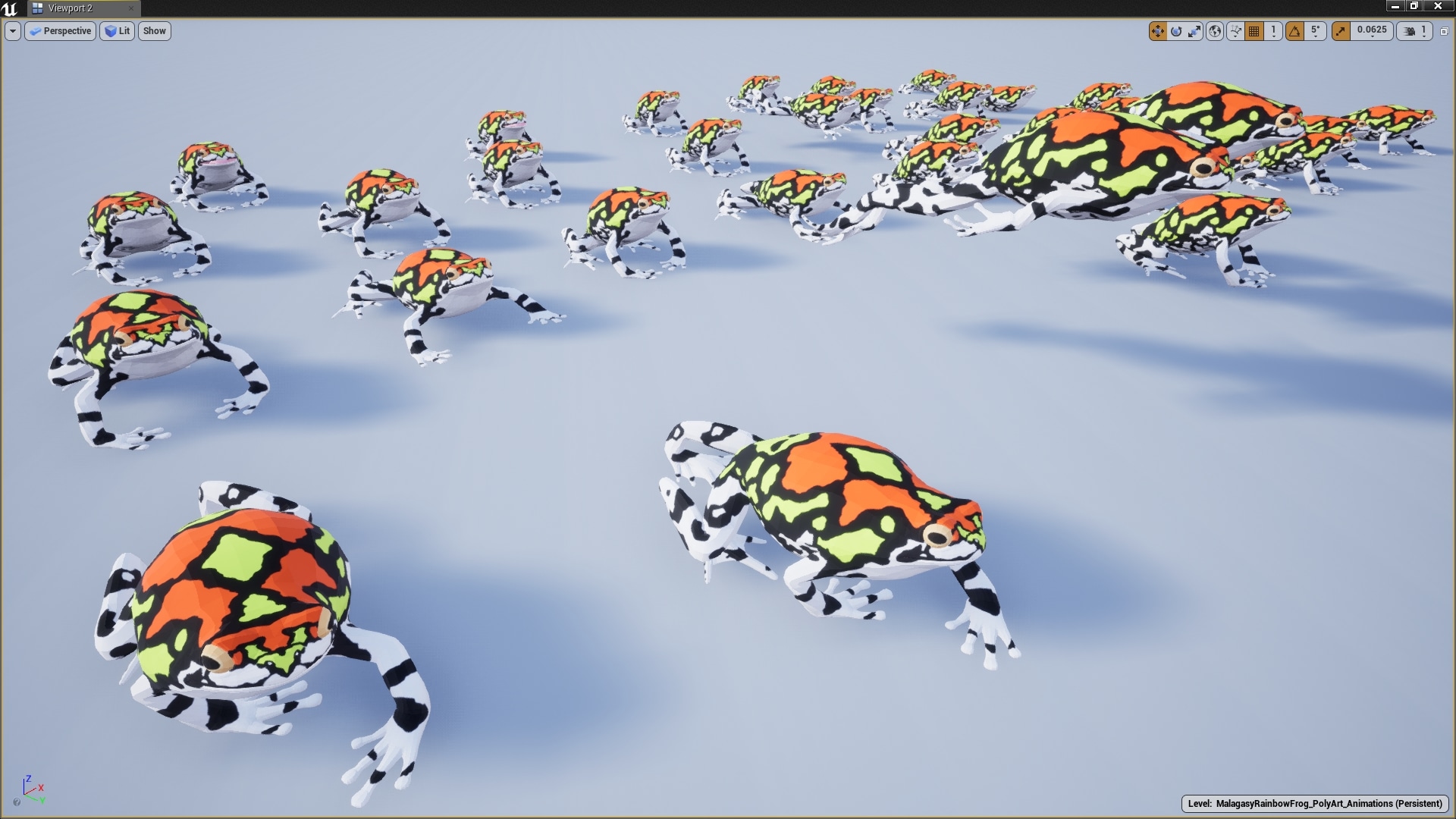 Animated Frogs Volume 3 in Characters - UE Marketplace