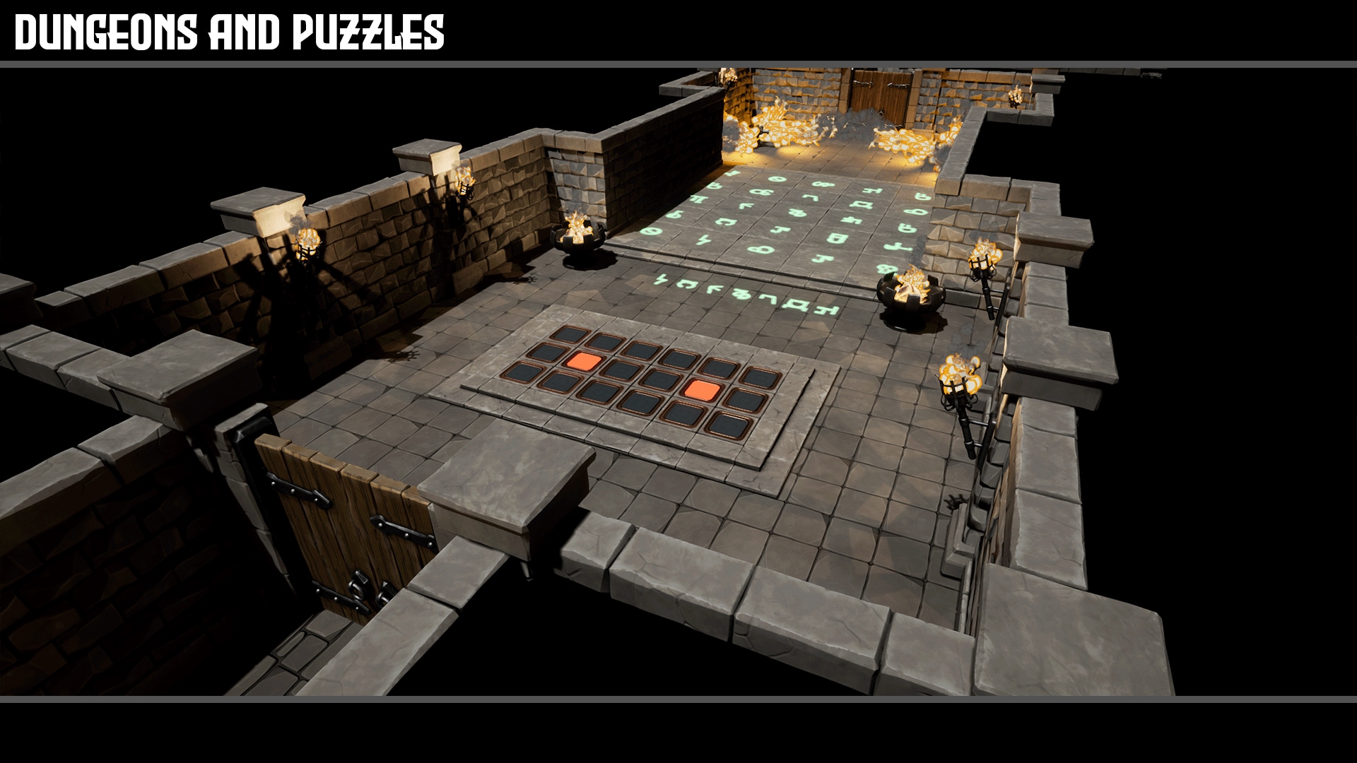 Dungeons And Puzzles Asset Cloud